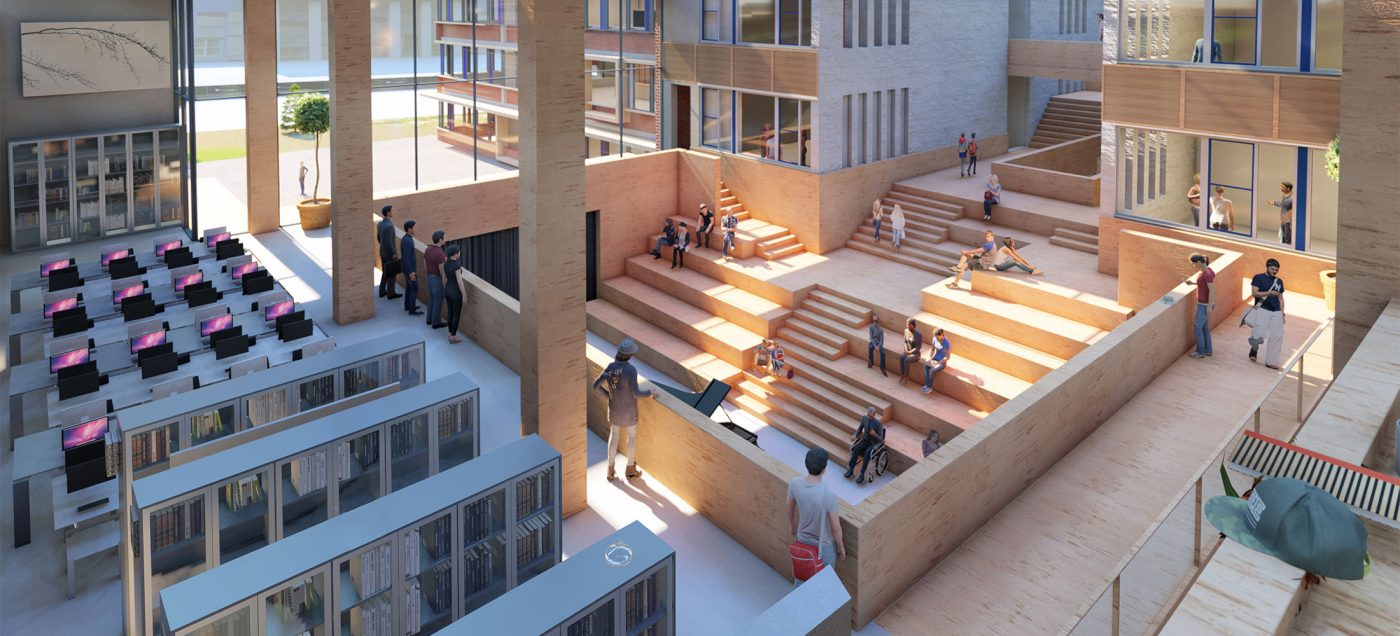 Scala college - Hoogmoderne schoolrenovatie - Alphen aan den Rijn