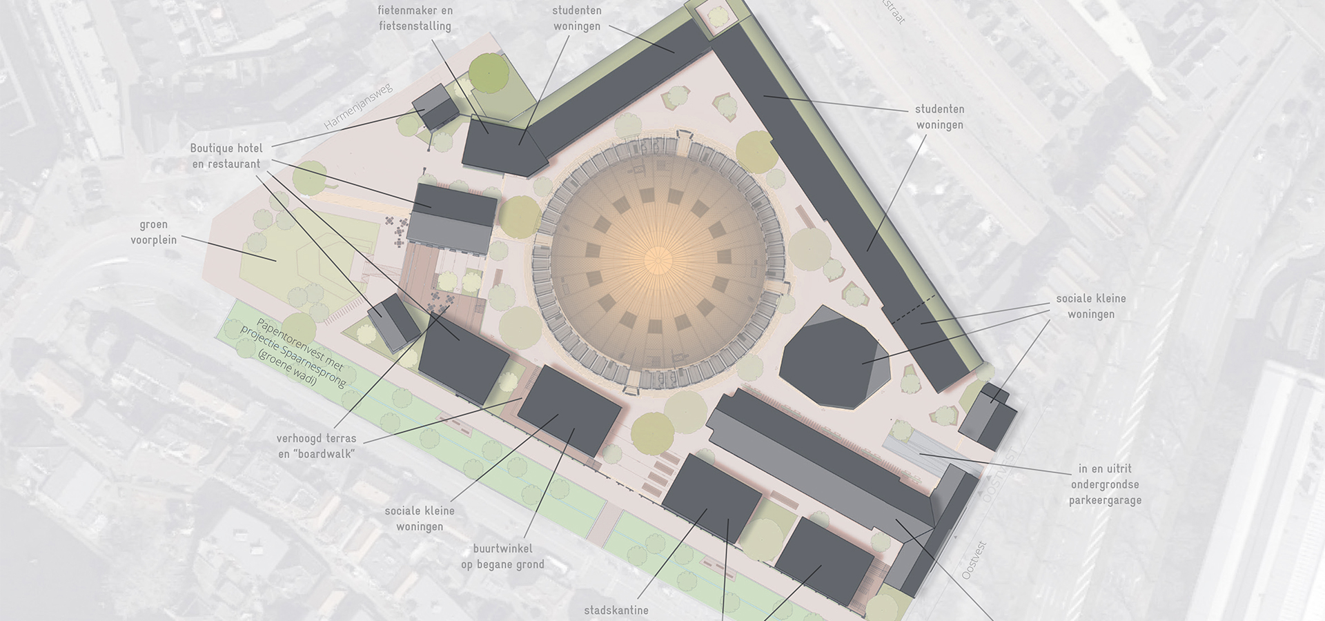 De Koepel Haarlem | plan voor een bruisende stadscampus